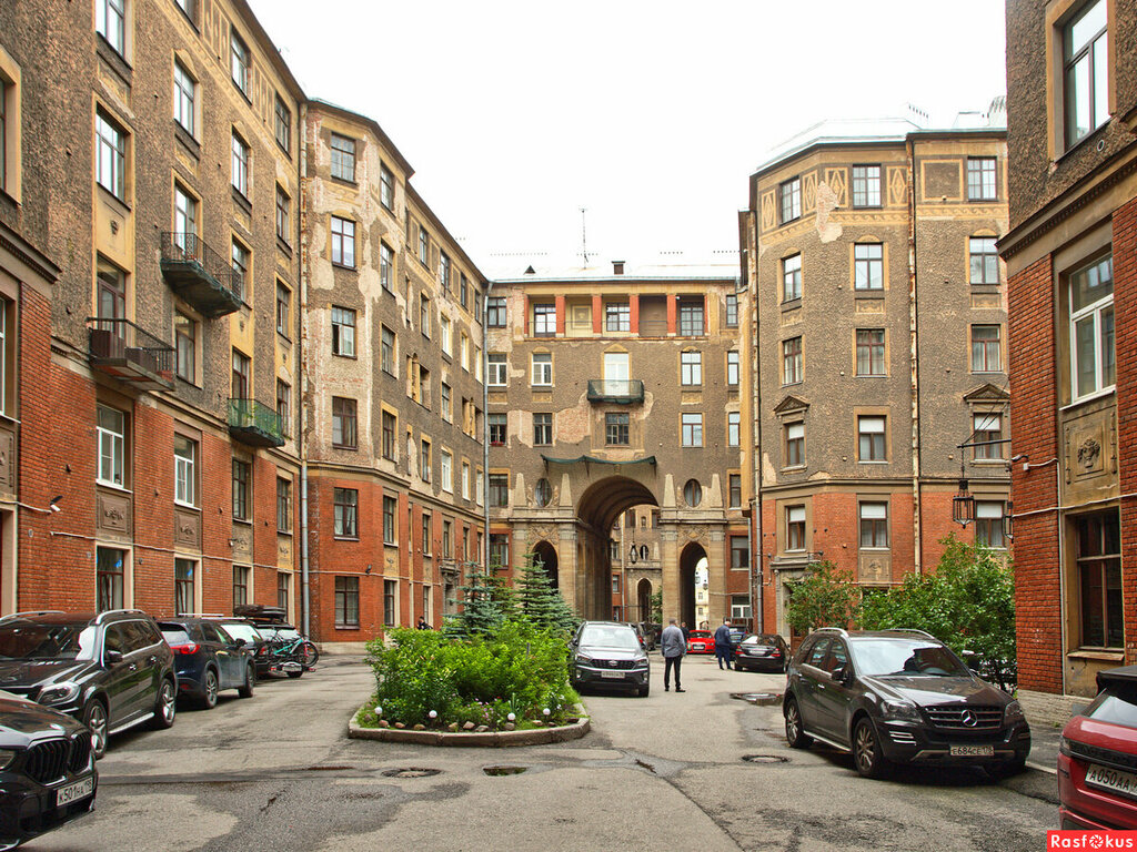 Bina, site yönetimi TSZh Tolstovsky dom, Saint‑Petersburg, foto