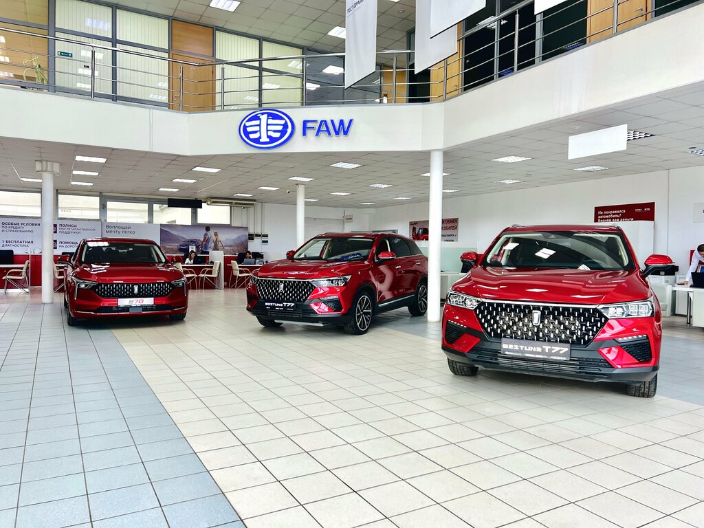 Otomobil satış galerileri Сиалавто, Faw, Krasnoyarsk, foto