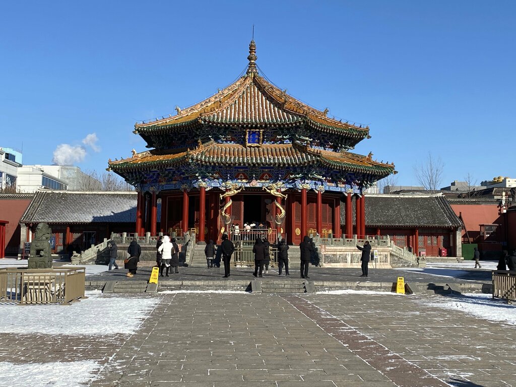 Turistik yerler Мукденский дворец, Shenyang, foto