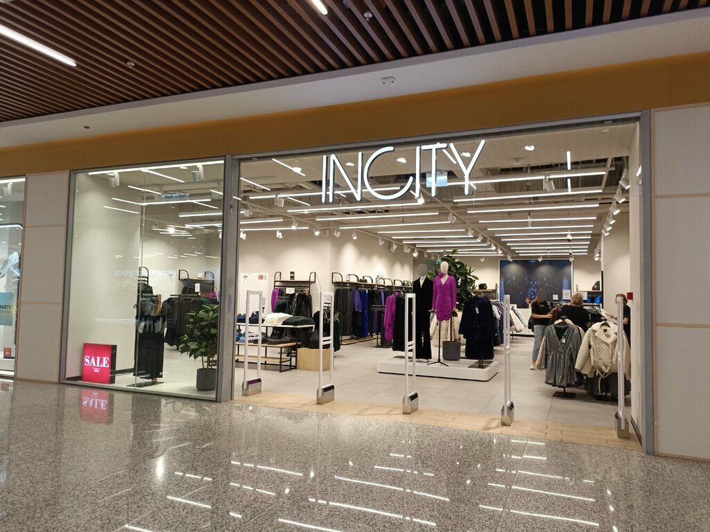 Giyim mağazası Incity, Moskova, foto