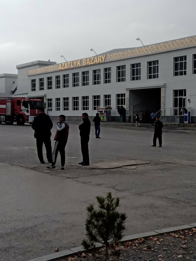 Gıda pazarı Taşauz Bazarı, Aşkabat, foto