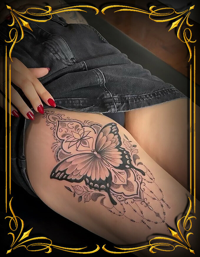 Dövmeciler Tattoo elf, Kolomna, foto