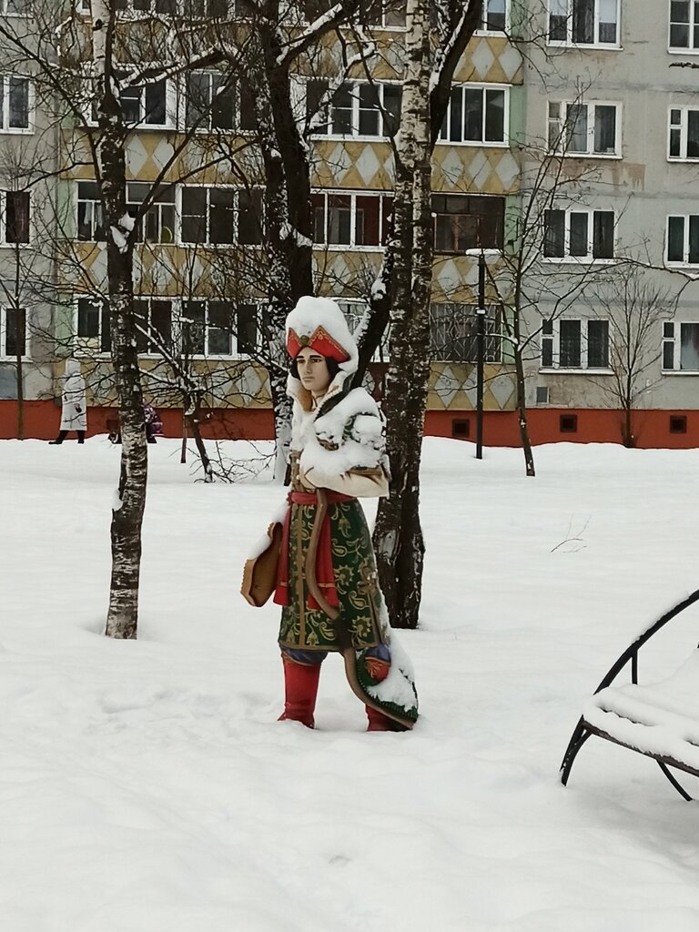 Park, sokak heykeli Иван-царевич, Kaluga, foto