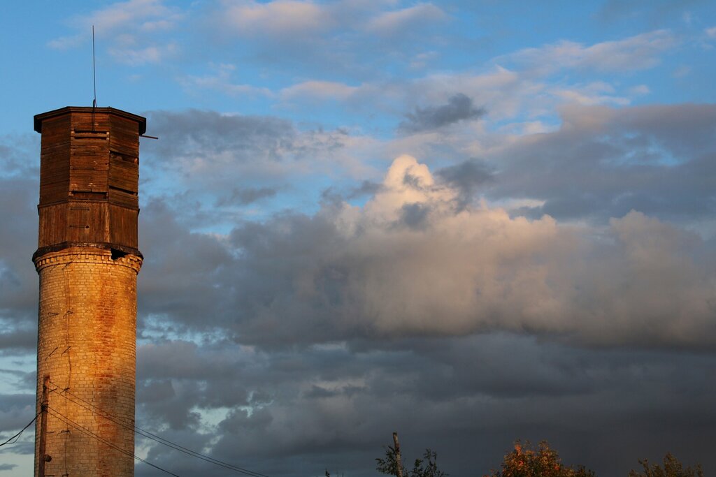 Mühendislik altyapısı Водонапорная башня, Nijegorodskaya oblastı, foto