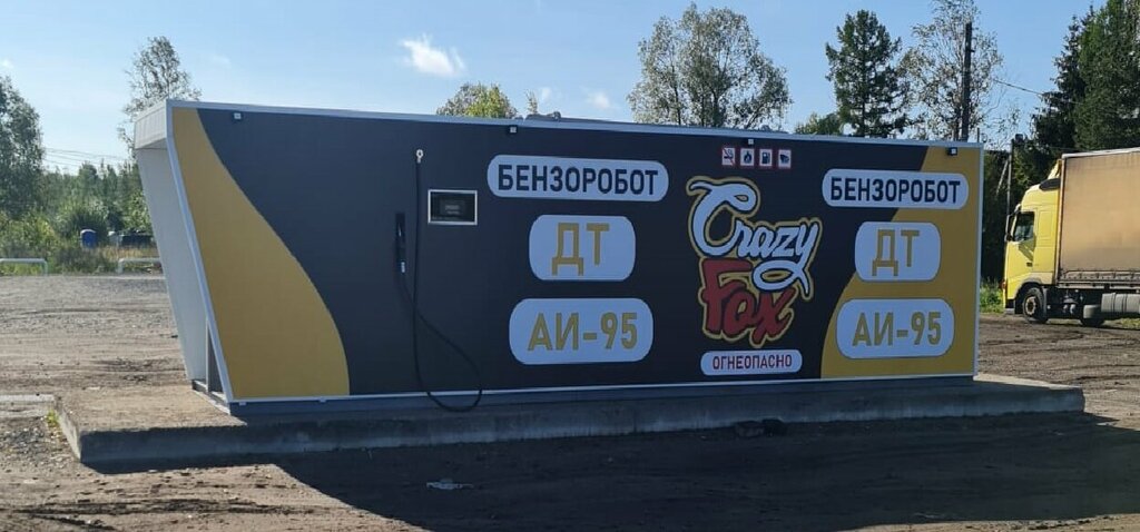 Benzin istasyonu Crazy Fox, Saint‑Petersburg ve Leningradskaya oblastı, foto