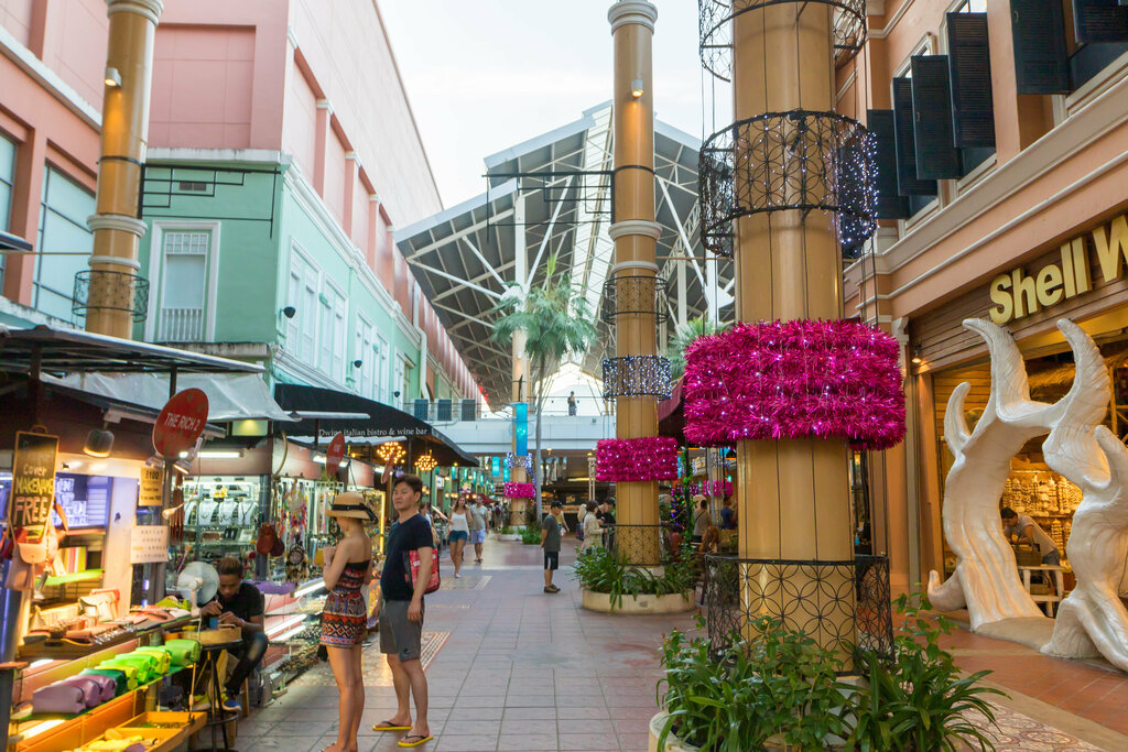 Alışveriş merkezleri The Botanica Zone, Phuket Eyaleti, foto