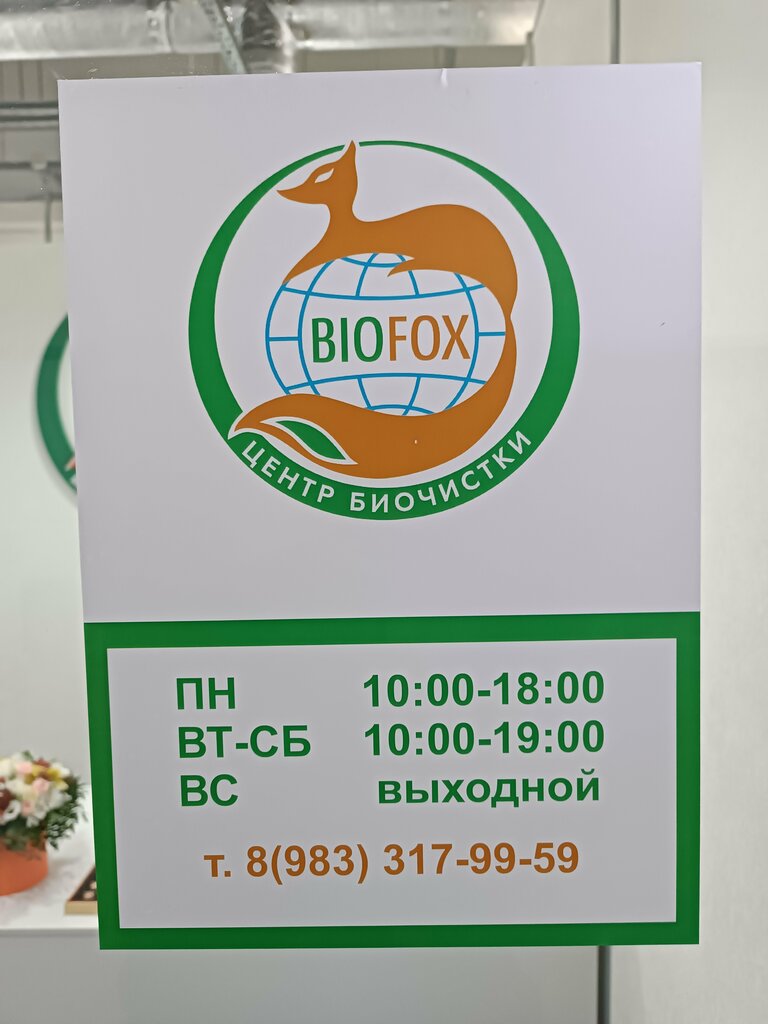 Kuru temizlemeciler Biofox, Novosibirsk, foto