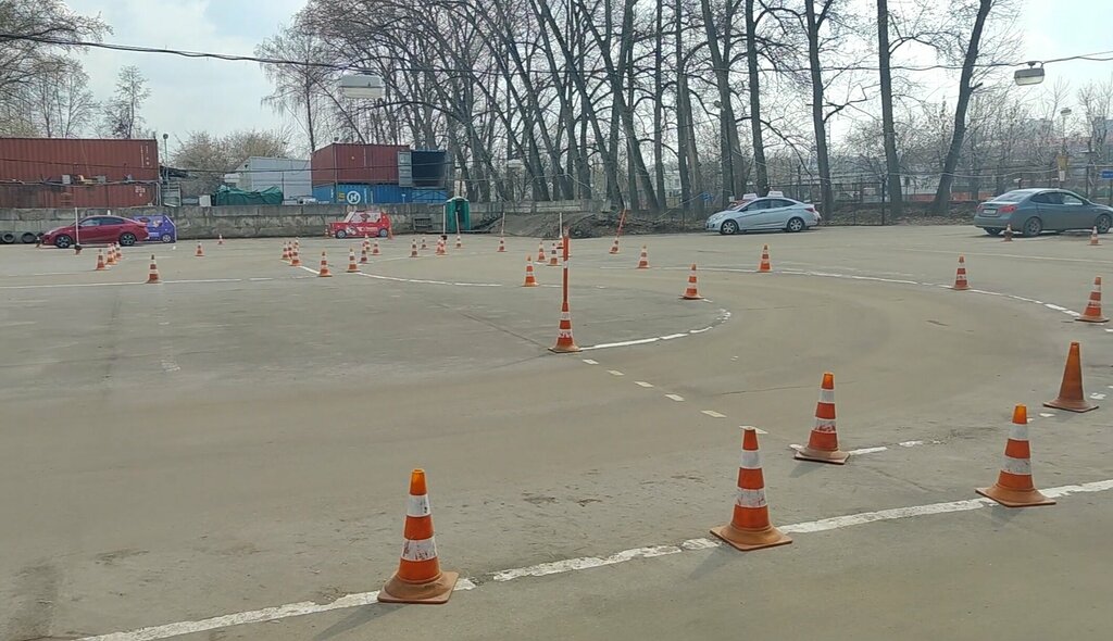 Ehliyet sınav alanı Practical Driving Circuit, Moskova, foto
