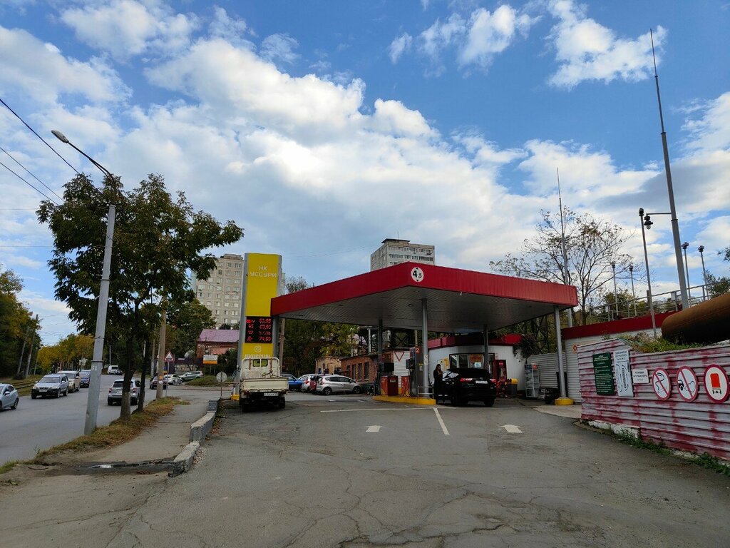 Benzin istasyonu Уссури, Vladivostok, foto