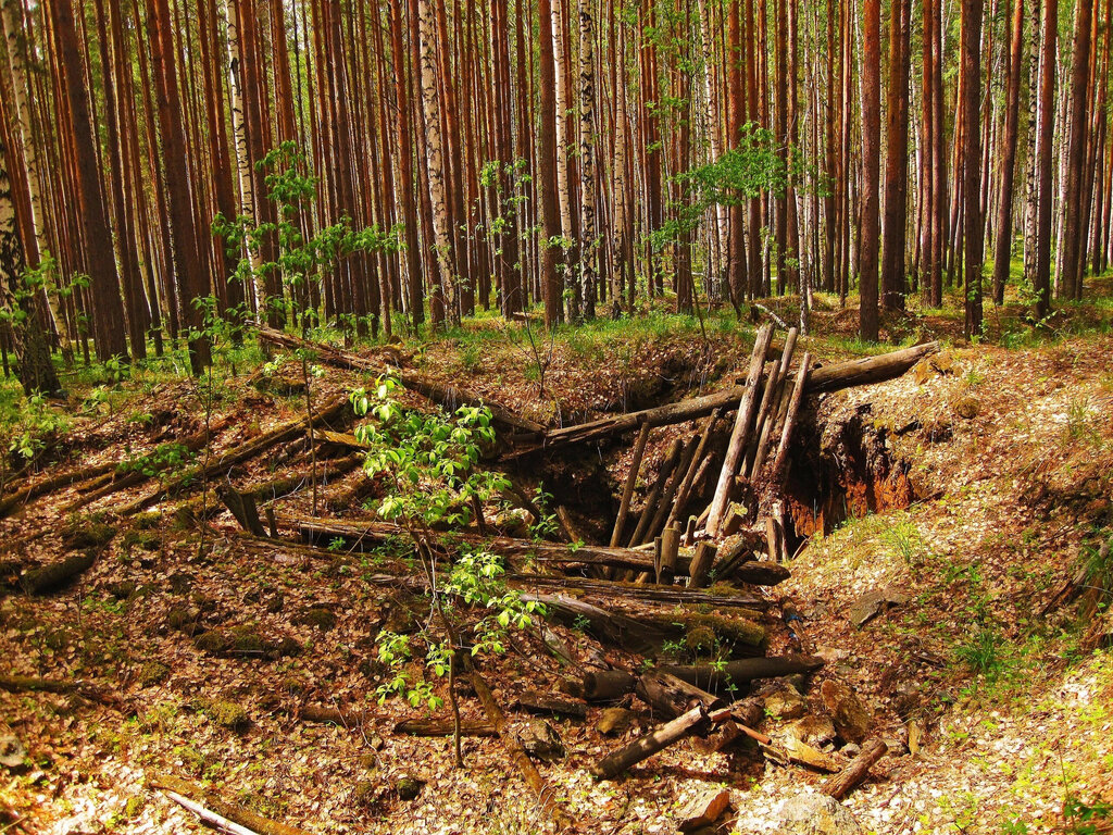 Turistik yerler Копь Шпанькова-Клера, Sverdlovskaya oblastı, foto