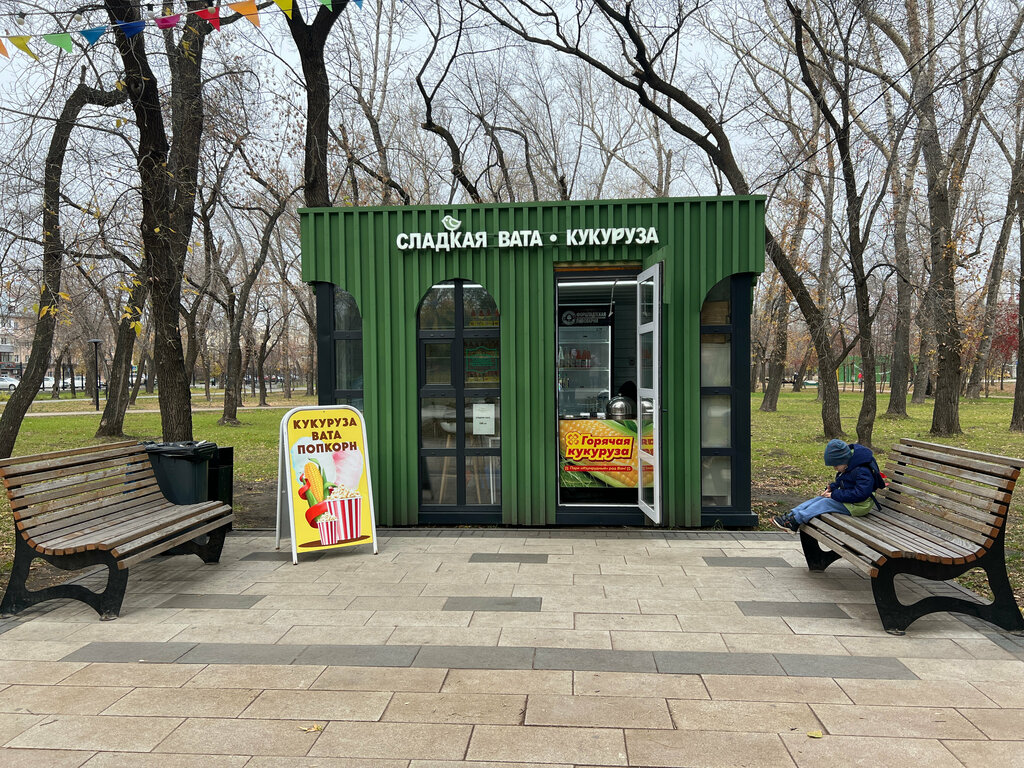 Hazır gıda satan yerler Сладкая вата, кукуруза, Barnaul, foto