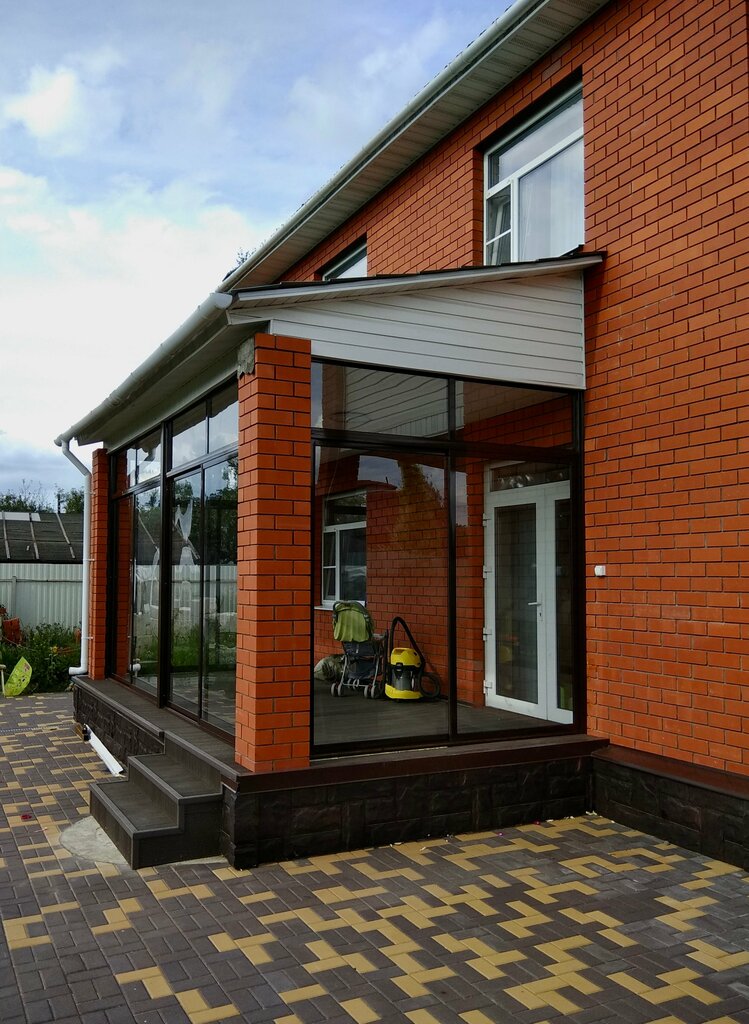 Cam balkon hizmetleri Lyubimiy dom, Tula, foto