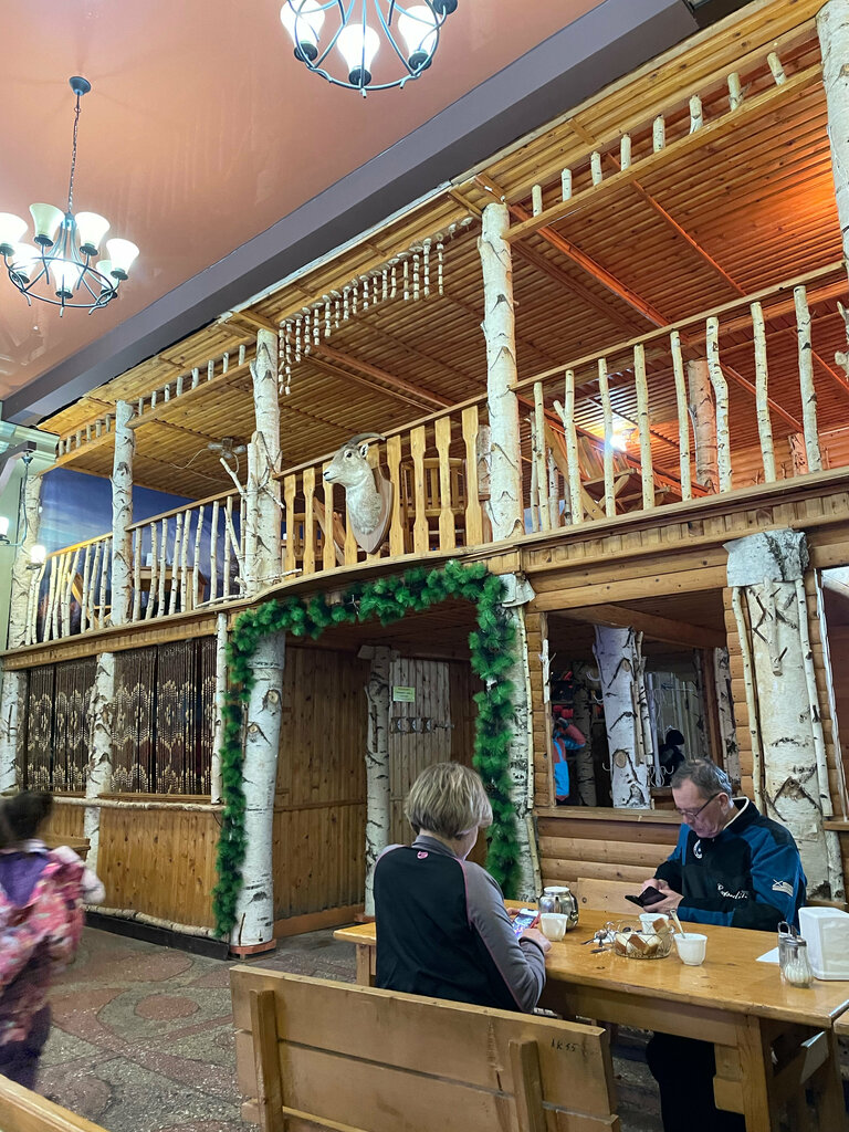 Kafe Alpi Cafe, Doğu Kazakistan eyaleti, foto