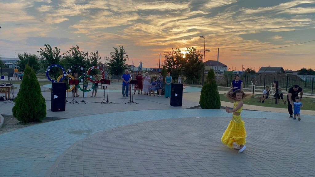 Kültür ve eğlence parkları парк Олимпийский, Volgogradskaya oblastı, foto