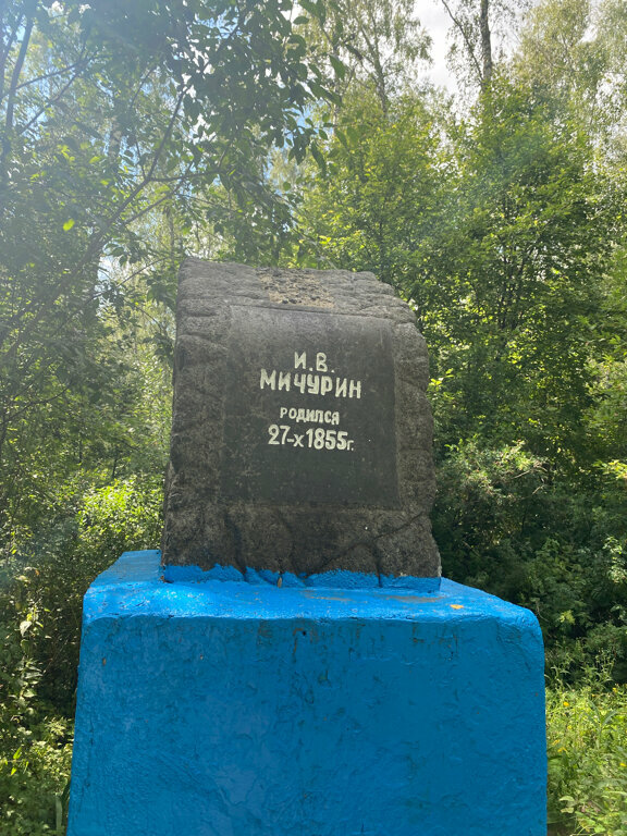 Unutulmaz olayların yeri Место рождения И.В. Мичурина, Riazanskaya oblastı, foto