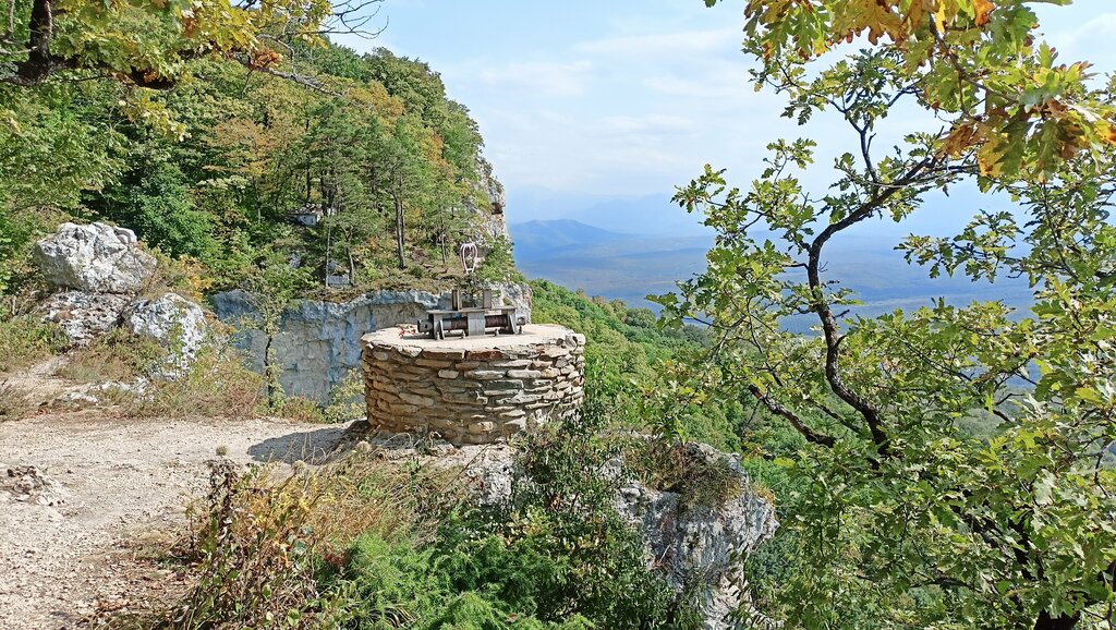 Seyir terası Смотровая площадка, Adıge Cumhuriyeti, foto