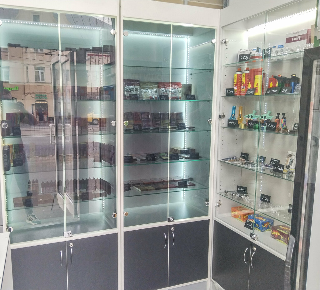Tütün, sigara mağazaları Silver Smoke, Moskova, foto