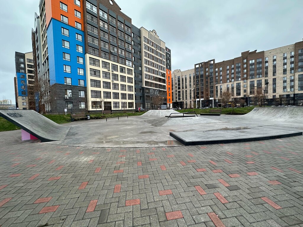 Kaykay parkı Skate Park, Astana, foto