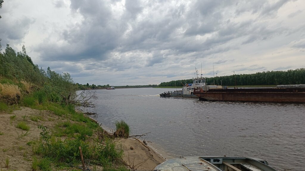 i̇skele Jetty , Tümen (Tiumenskaya) oblastı, foto
