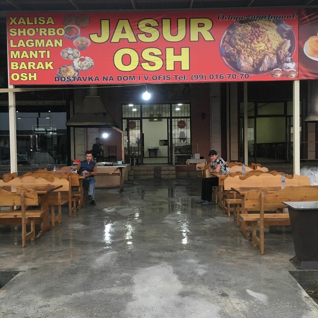 Kafe Jasur Osh, Semerkant eyaleti, foto