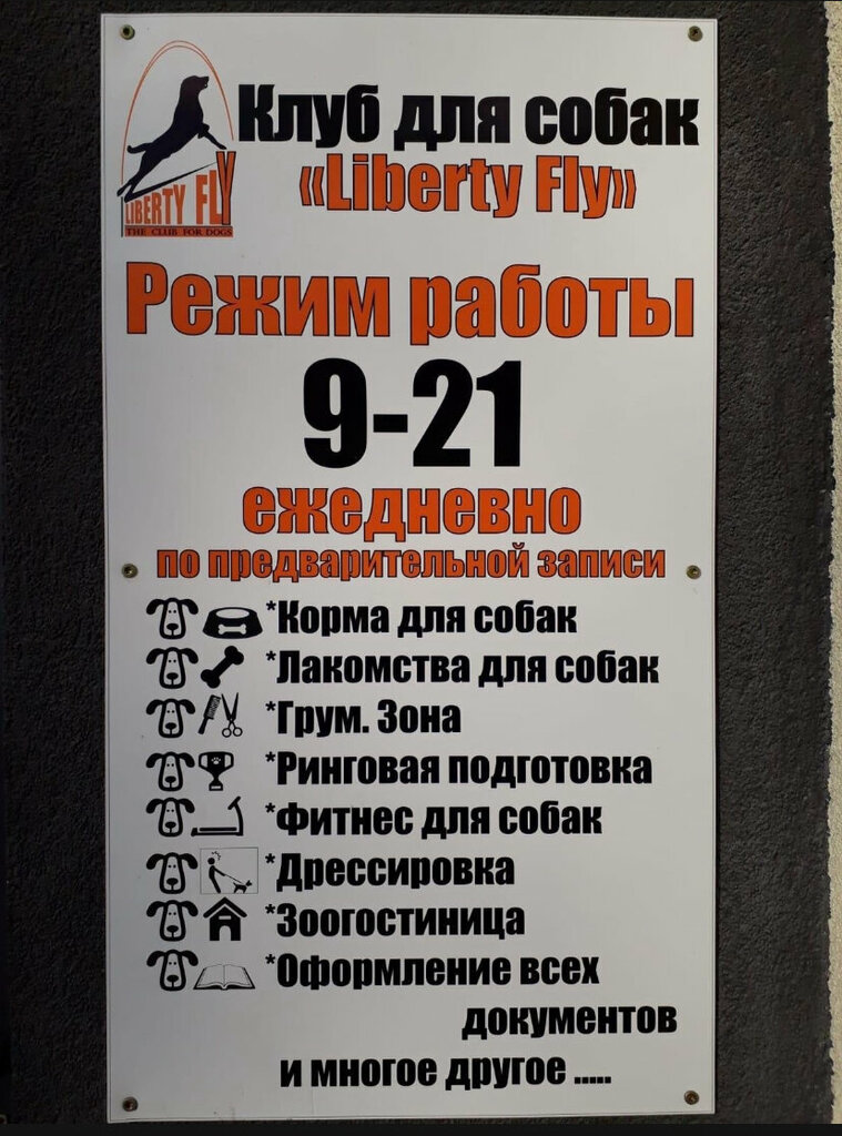 Köpek hizmeti Liberty Fly, Barnaul, foto