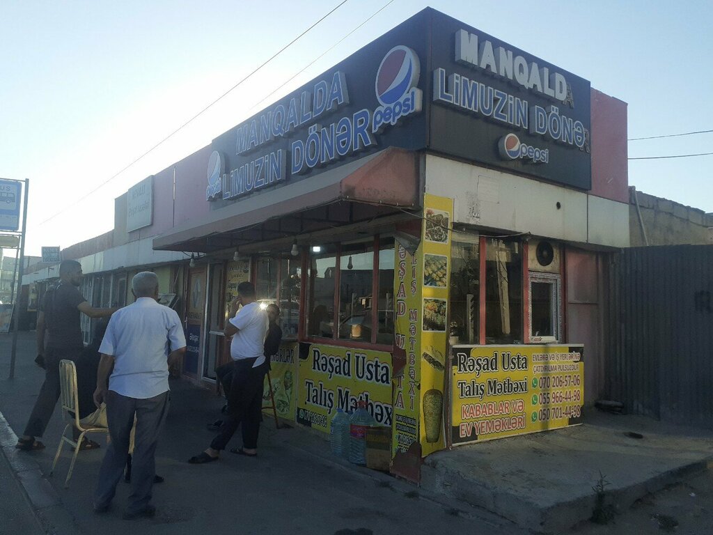 Fast food Mangalda Limuzin Dönər, Bakü, foto