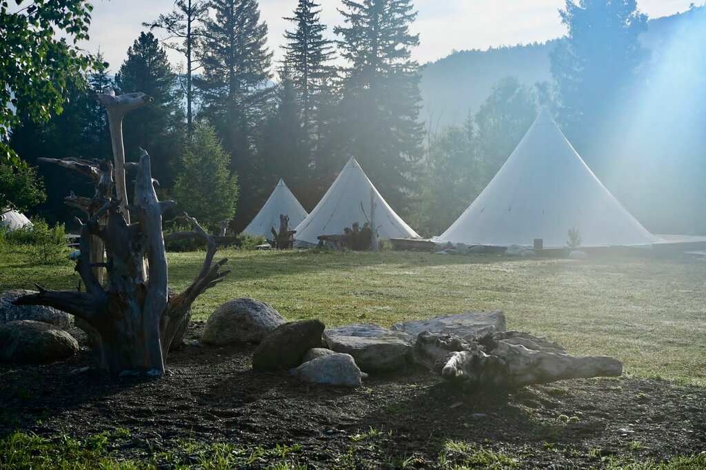 Kamp alanları We Are Altay, Altay Cumhuriyeti, foto
