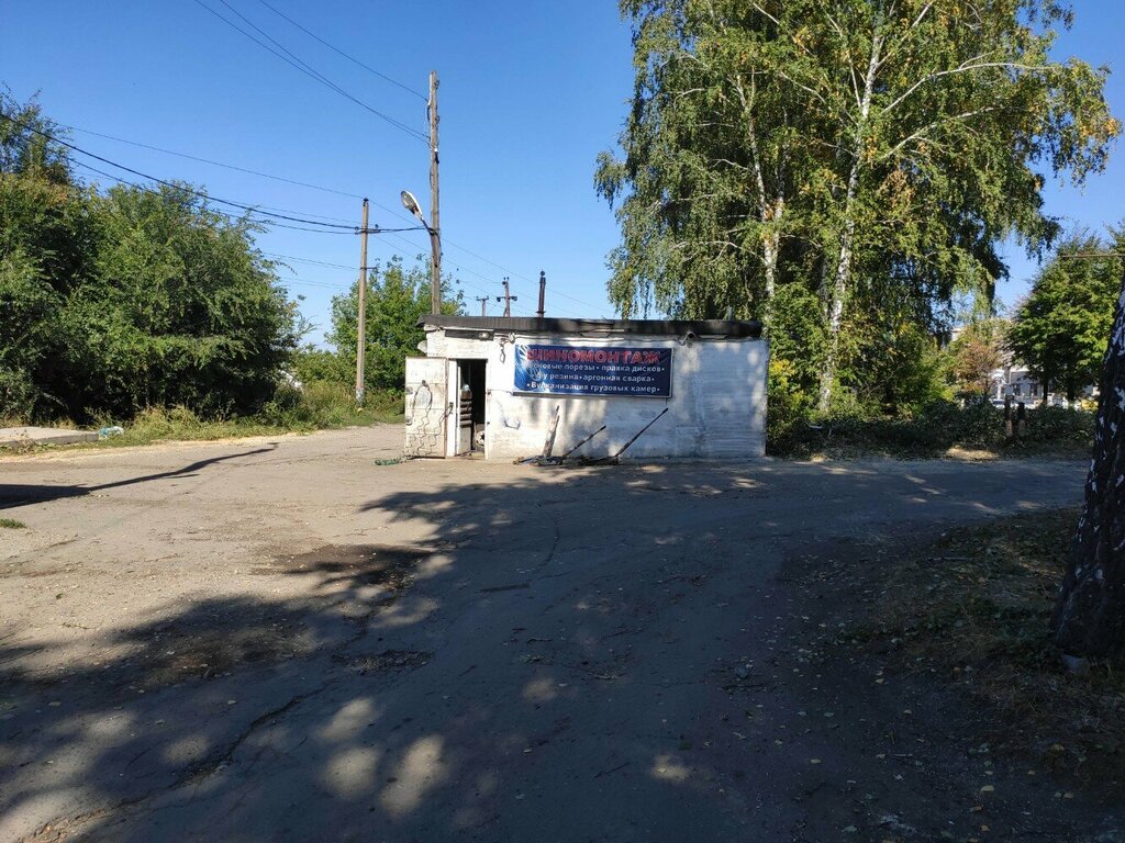 Oto lastik tamiri Shinomontazh, Ulyanovsk, foto