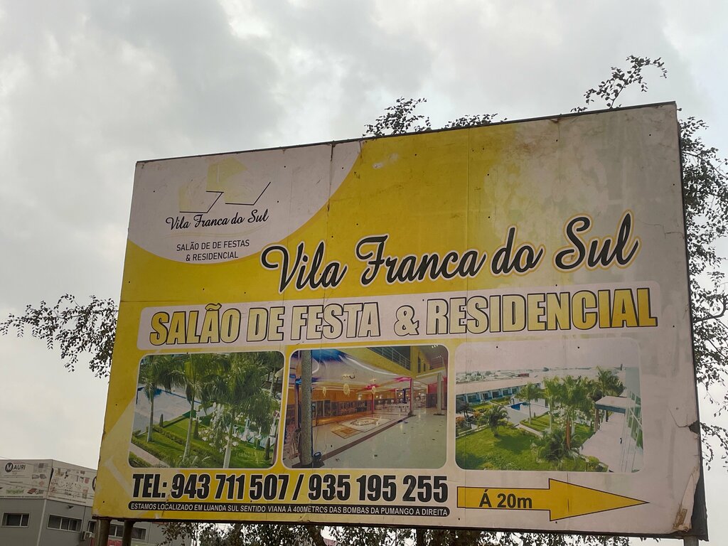 Düğün, toplantı salonu Vila Franca, Loanda, foto