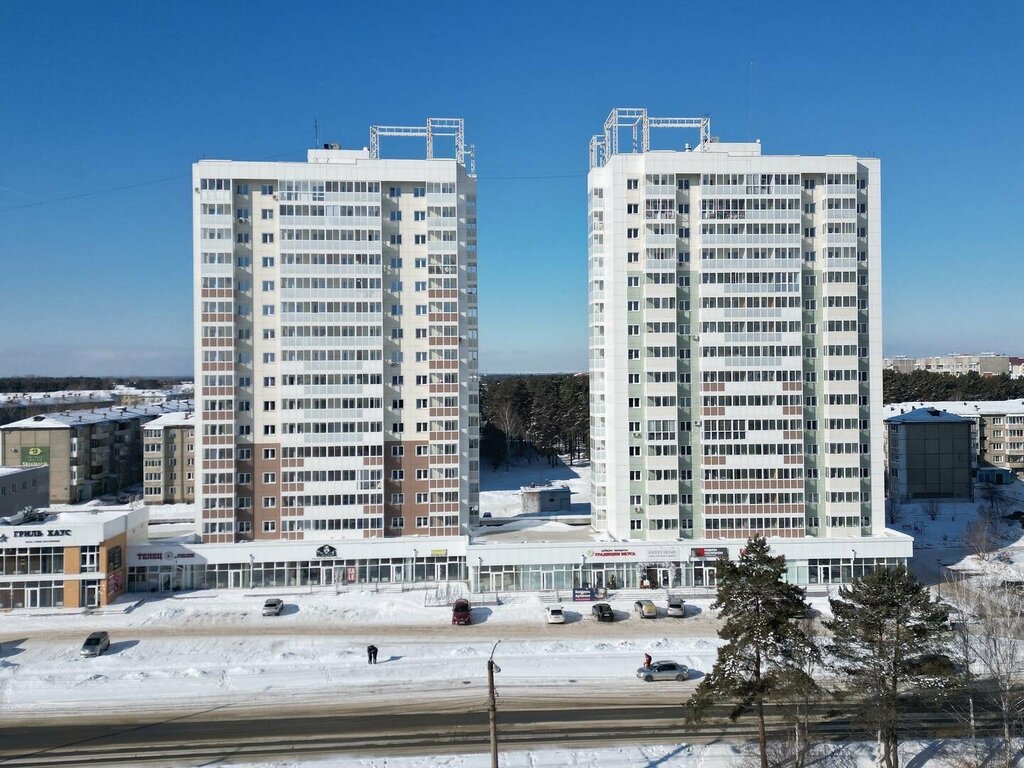Konut blokları Рассвет, Angarsk, foto