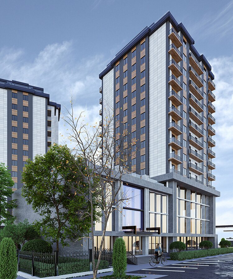 i̇nşaat firmaları City House, Semerkant, foto