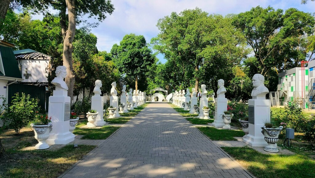 Turistik yerler Аллея Российской славы, Krasnodarski krayı, foto