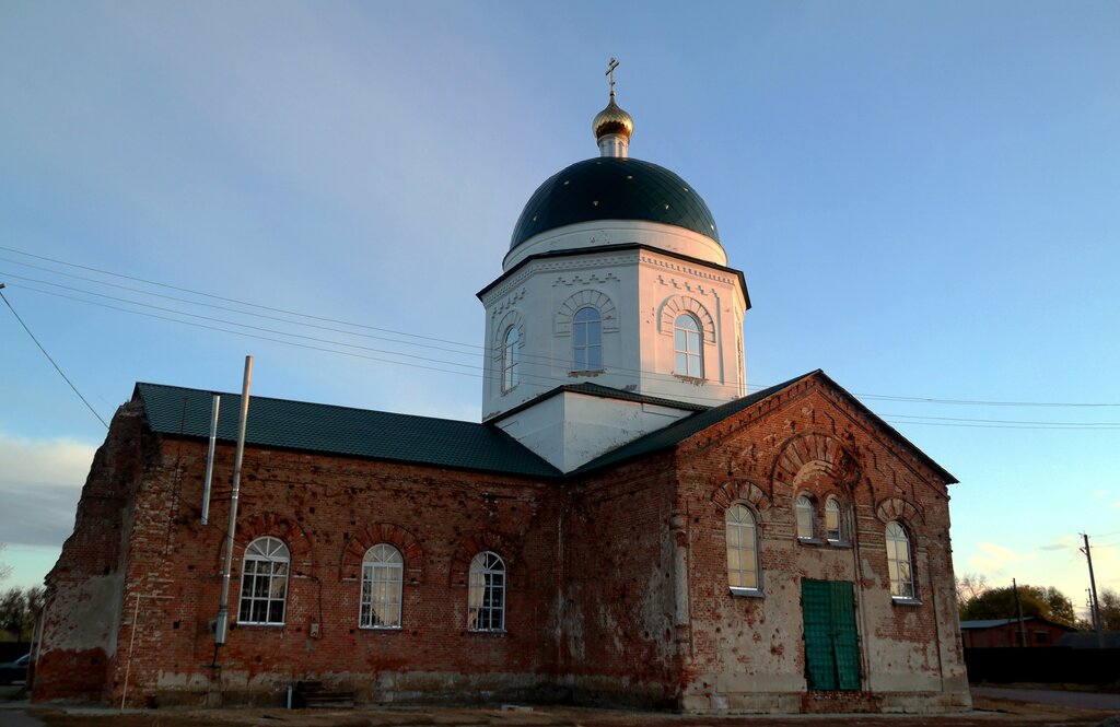 Ortodoks kiliseleri Храм Иоанна Богослова, Voronejskaya oblastı, foto