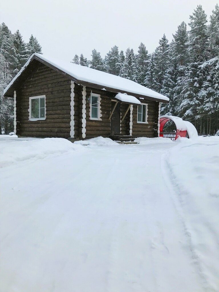 Resort oteller, tesisler Домик у реки, Saint‑Petersburg ve Leningradskaya oblastı, foto