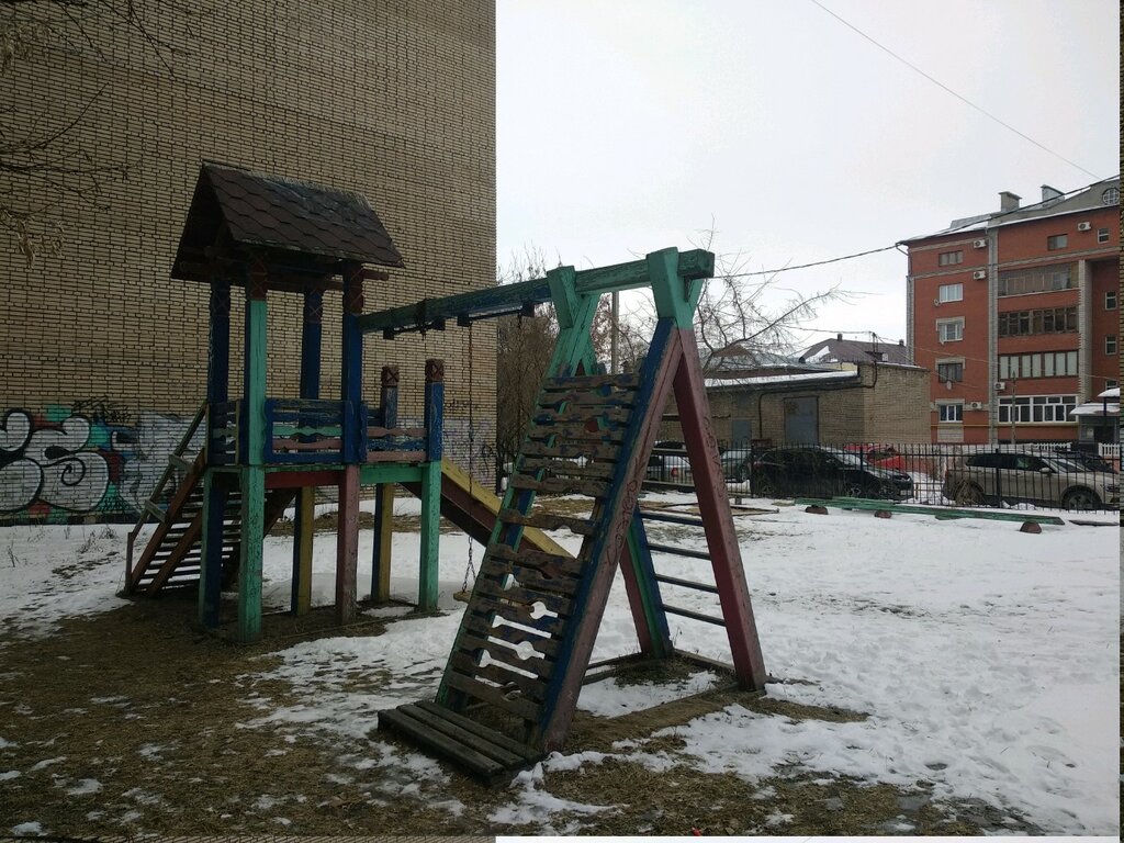 Oyun alanı Детская площадка, Riazan, foto