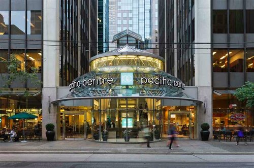 Alışveriş merkezleri CF Pacific Centre, Vancouver, foto