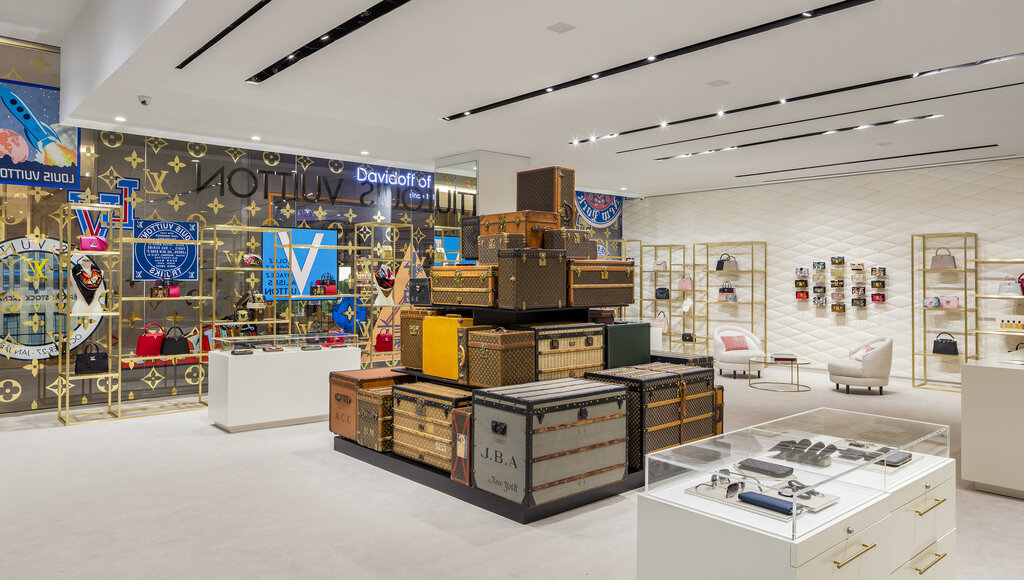 Giyim mağazası Louis Vuitton Brookfield Place, New York, foto
