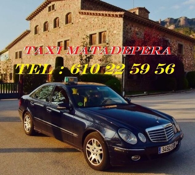Taksi Taxi Matadepera, Katalonya, foto