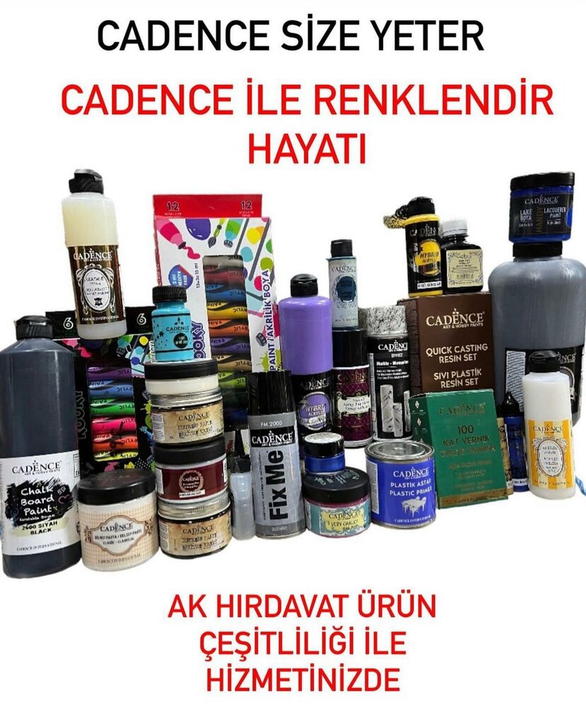 Boya ekipmanları Cadence Bayii - Polisan Bayii - Ak Hırdavat, Samsun, foto