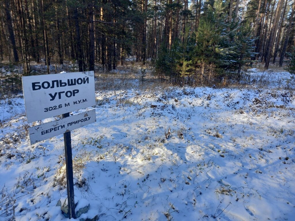 Dağ zirvesi Гора Большой Угор, Sverdlovskaya oblastı, foto