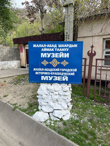 Müzeler ve sanat galerileri Museum of History and Local Lore, Celalabat, foto