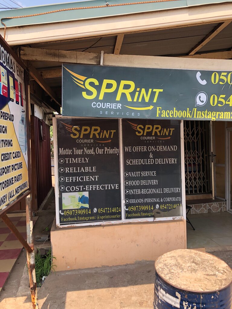 Kurye hizmetleri Sprint, Dünya, foto