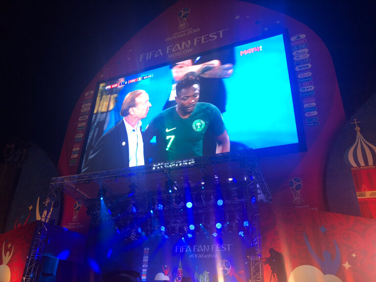 Sivil toplum kuruluşları FIFAFanFest, Moskova, foto