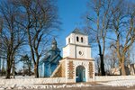 Church of Saint Prophet Elijah in Bialavičy (ulitsa Bobrova No:154, vioska Bialavičy), protestan kilisesi  Brestskaya oblastından