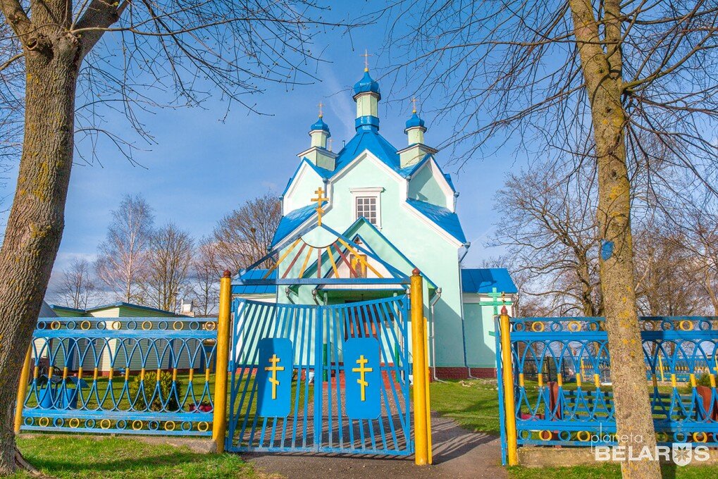 Ortodoks kiliseleri Храм святой праведной Анны, Brestskaya oblastı, foto