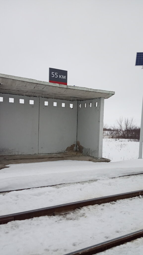 Tren istasyonu остановочный пункт 55 километр, Orlovskaya oblastı, foto