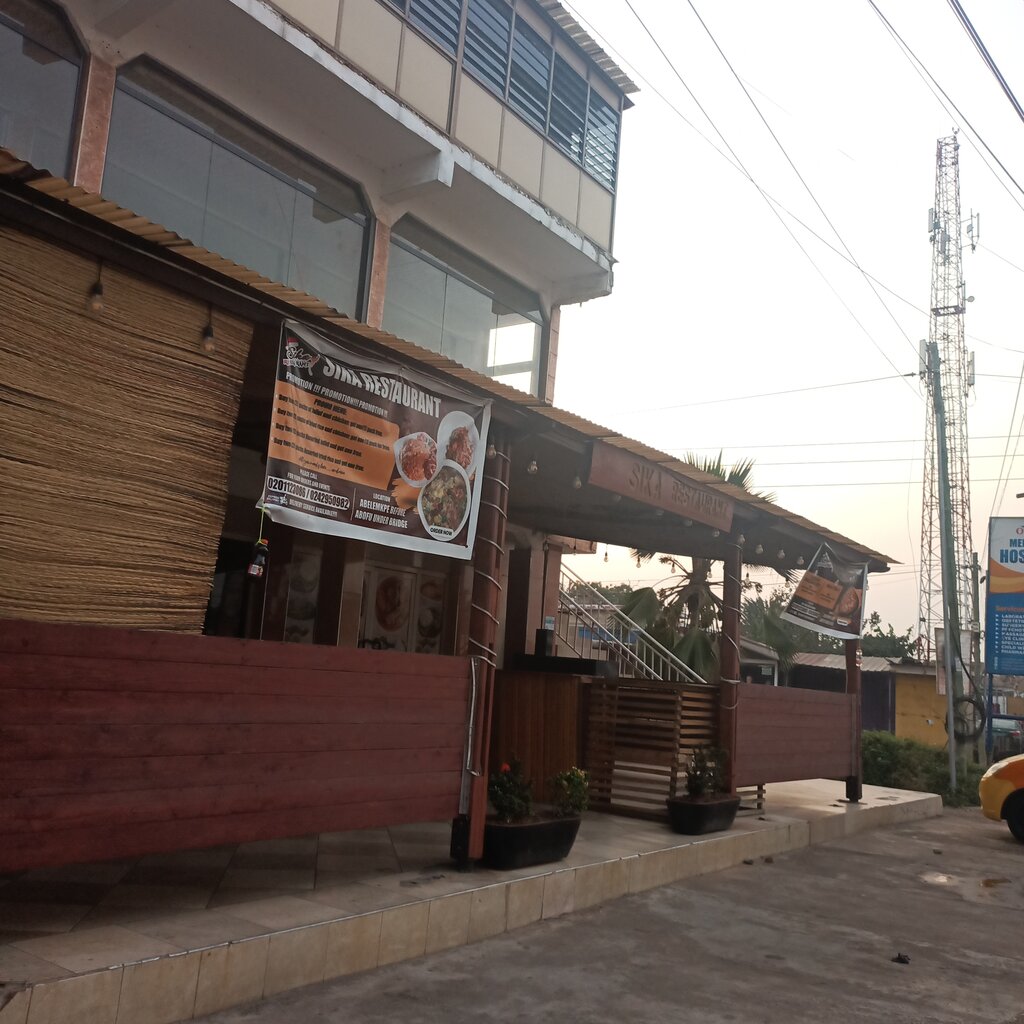 Restoran Sika Restaurant, Akra, foto