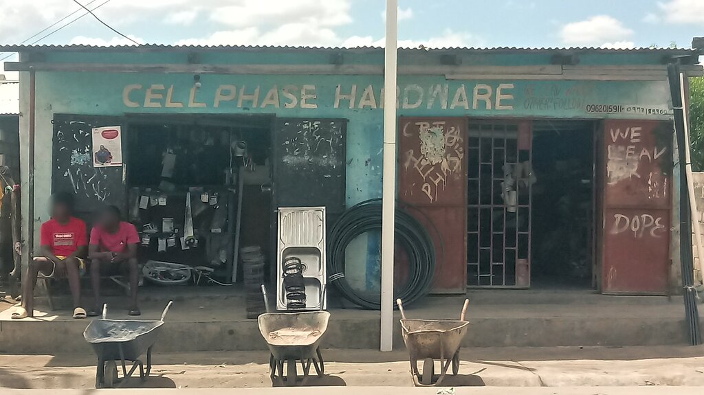 Mobilya mağazaları Cel Phase Hardware, Lusaka, foto