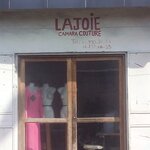 La joie calara couture (Brazzaville, Commune de Ouenzé, Rue Lenine), terziler  Brazzaville'den