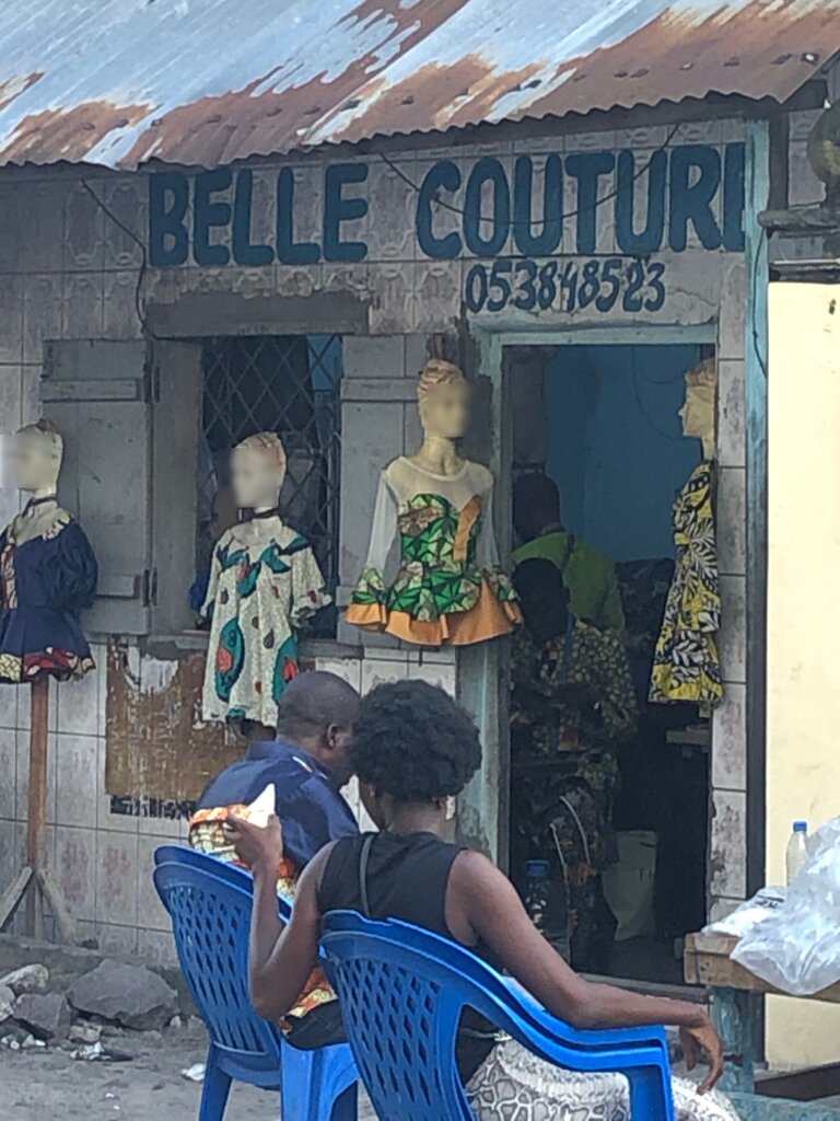 Terziler Belle couture, Brazzaville, foto